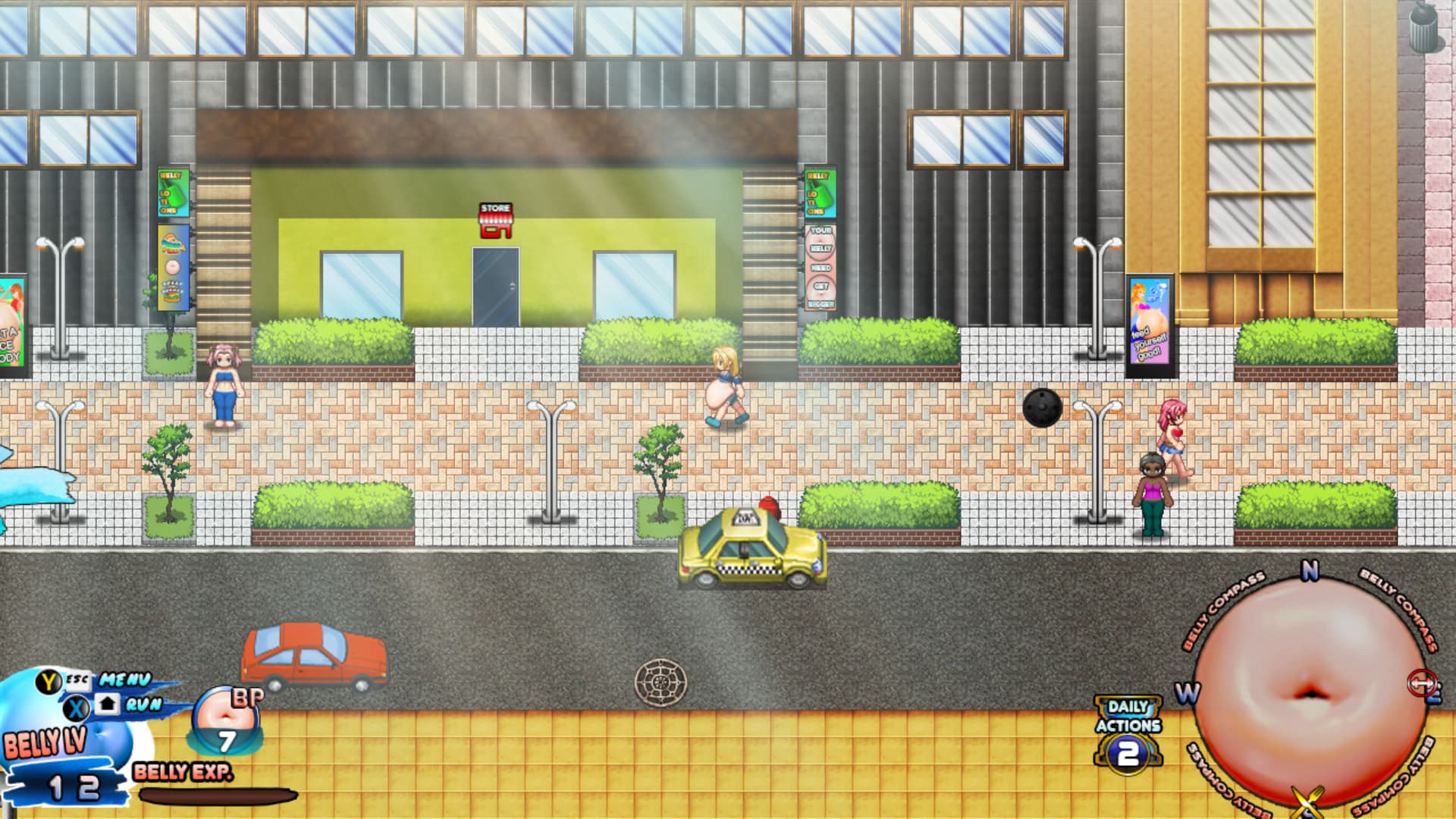 Selena Belly Story - Belly stuffed and WG RPG Game! (Remake from my ...